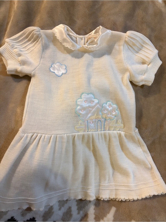 Winnie-the-Pooh | Dresses | Winnie The Cream Knit Dress 2t | Poshmark